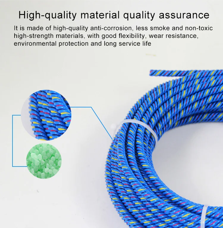 4 Cores Location Water Leak Detector Rope - Smart Home Security