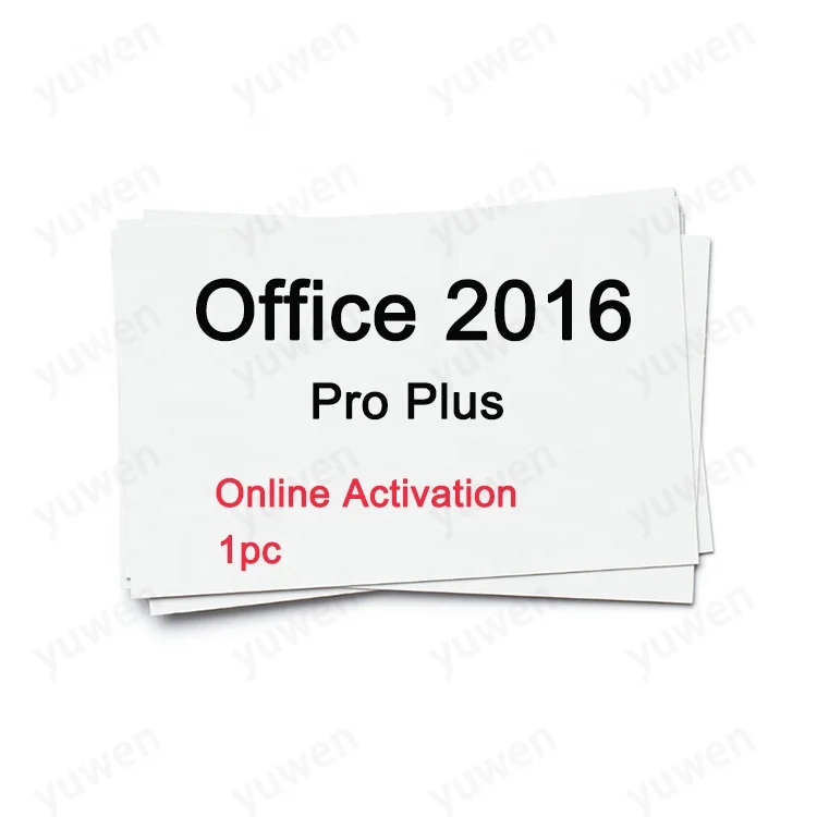 Genuine Office 2016 Professional Plus Digital Key Operating System Off ...