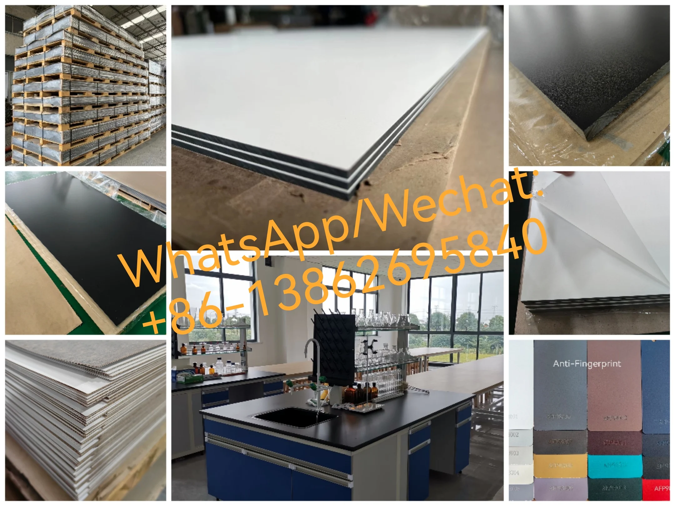 12mm Cnc Worktop Toilet Cubicles White Matt Waterproof B1 Fireproof ...