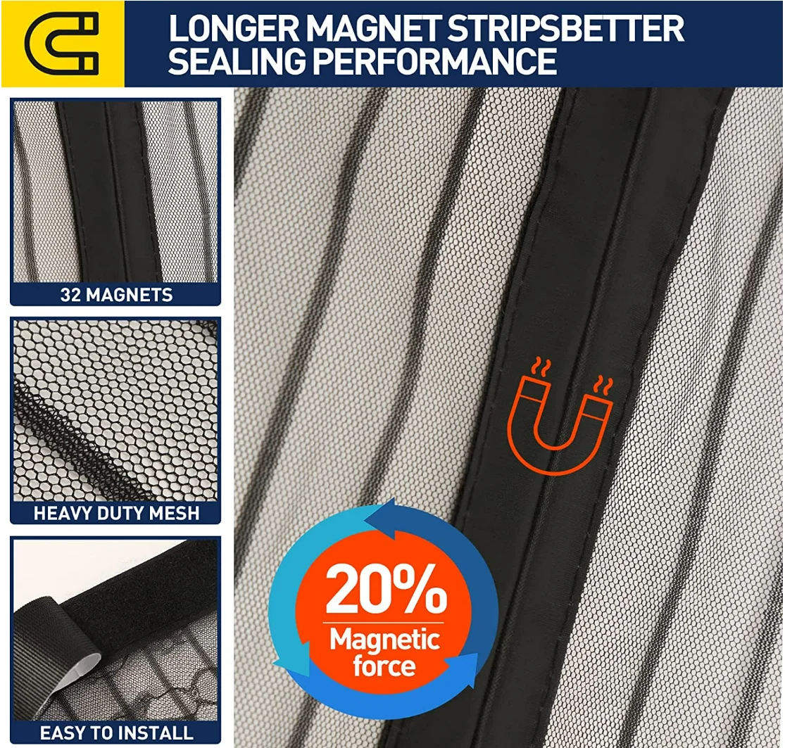 Magnetic Mosquito Door Nets - Durable & Efficient Protection