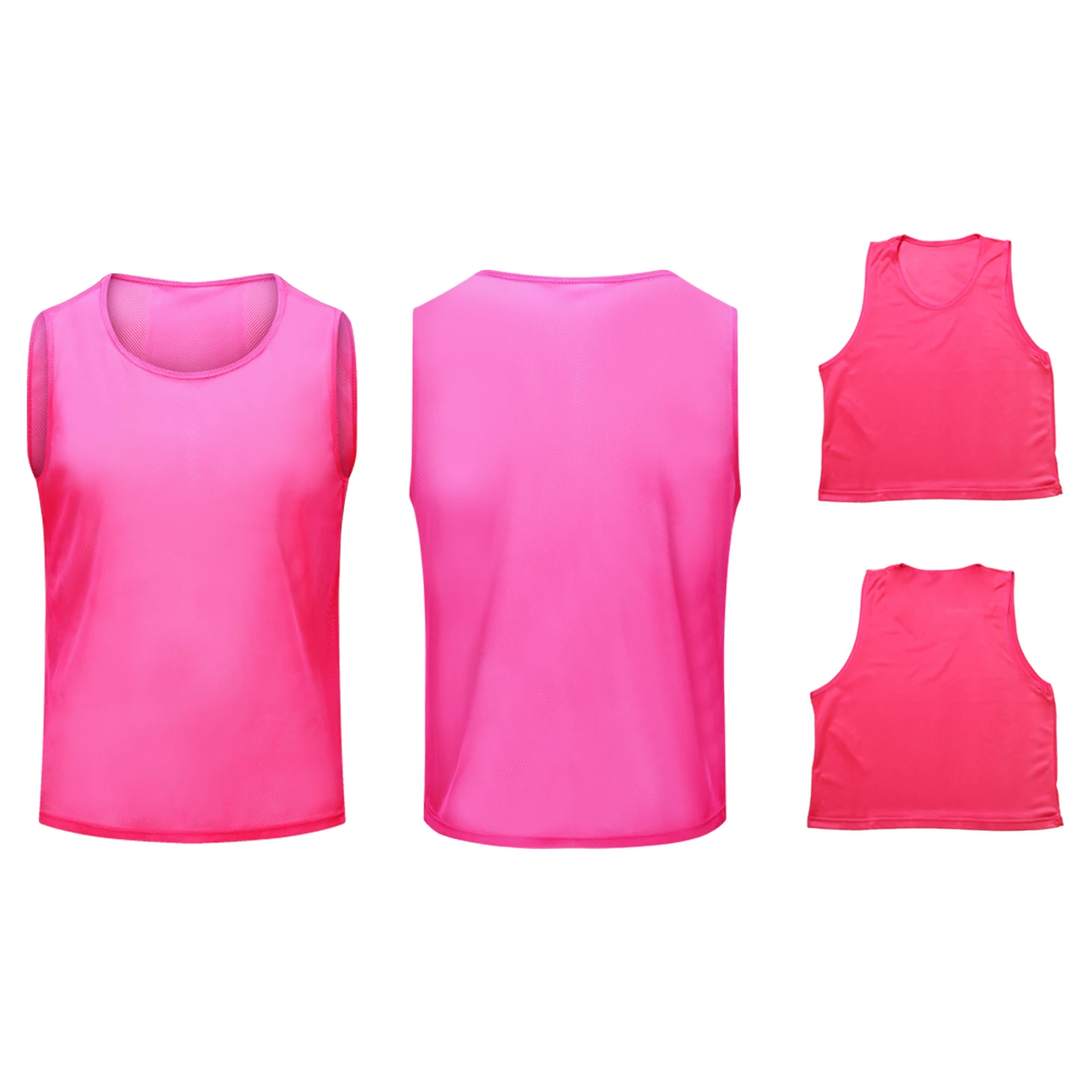 Custom Logo 100% Polyester Soccer Training Bibs - Pinnies