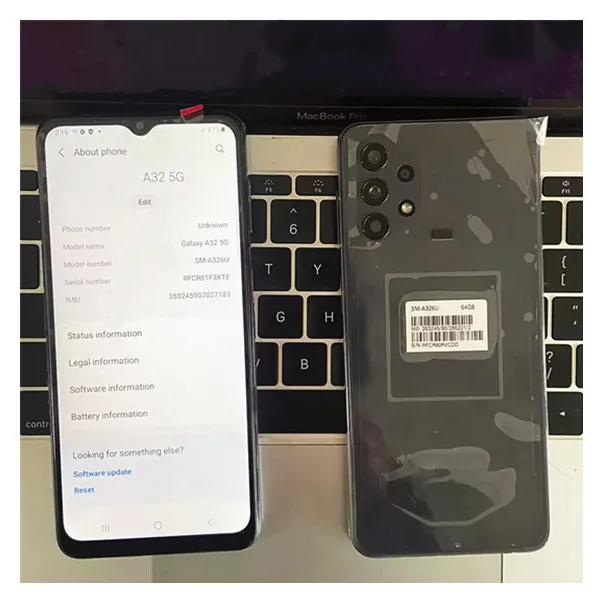 Unlocked Used Android Phone Wholesale High Quality Cheap Mobile Phone for Samsung A32 64GB 128GB ...