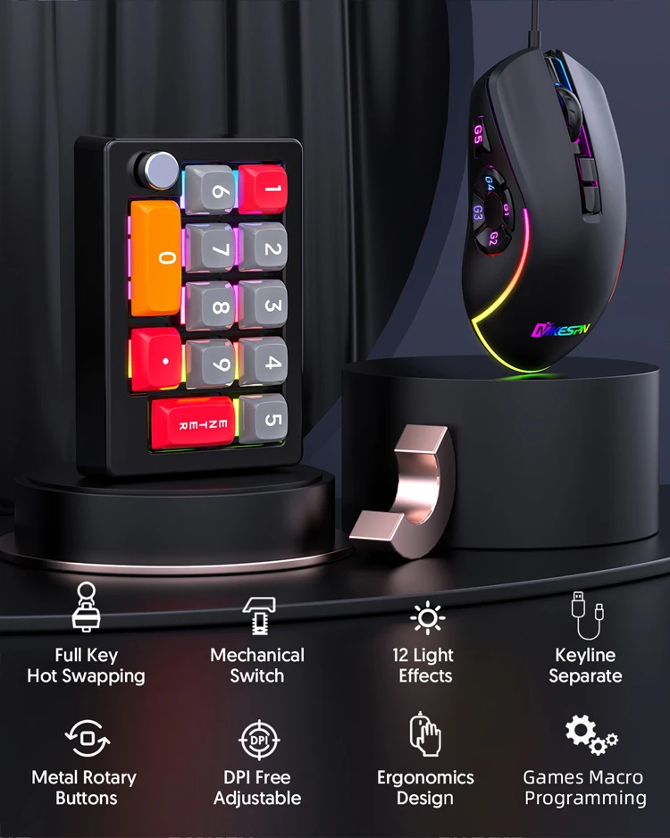 True Mechanical Rgb Hot-swappable Personalized Macro-defined Gaming ...