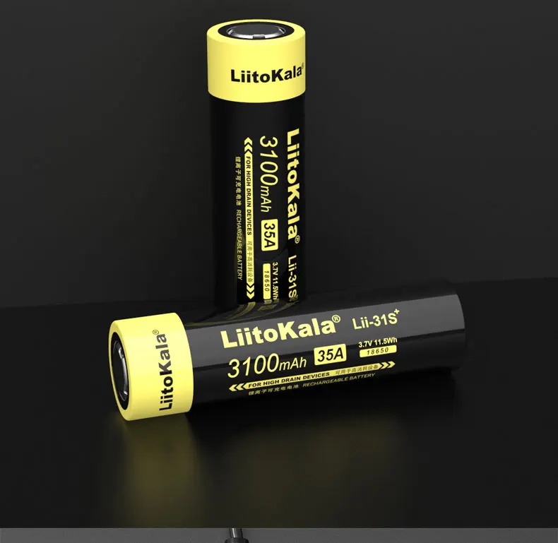 Liitokala Lii-31s 18650 Battery - High Performance & Durability
