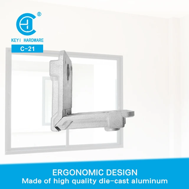 Window Angle Brackets Die-Cast Aluminium Corner Joint Door Accessories ...
