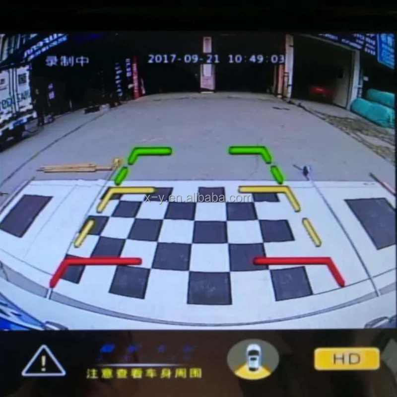 Super 3d 360 Camera System Parking Camera Install Cloth Bird View Test ...