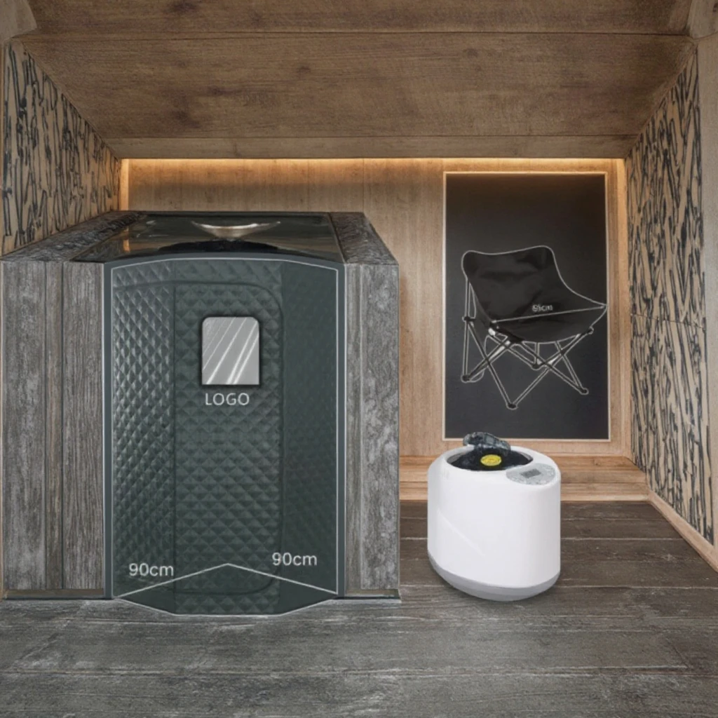 Wet Steaming Box Full Body Foldable Steam Portable Sauna Tent Steam ...