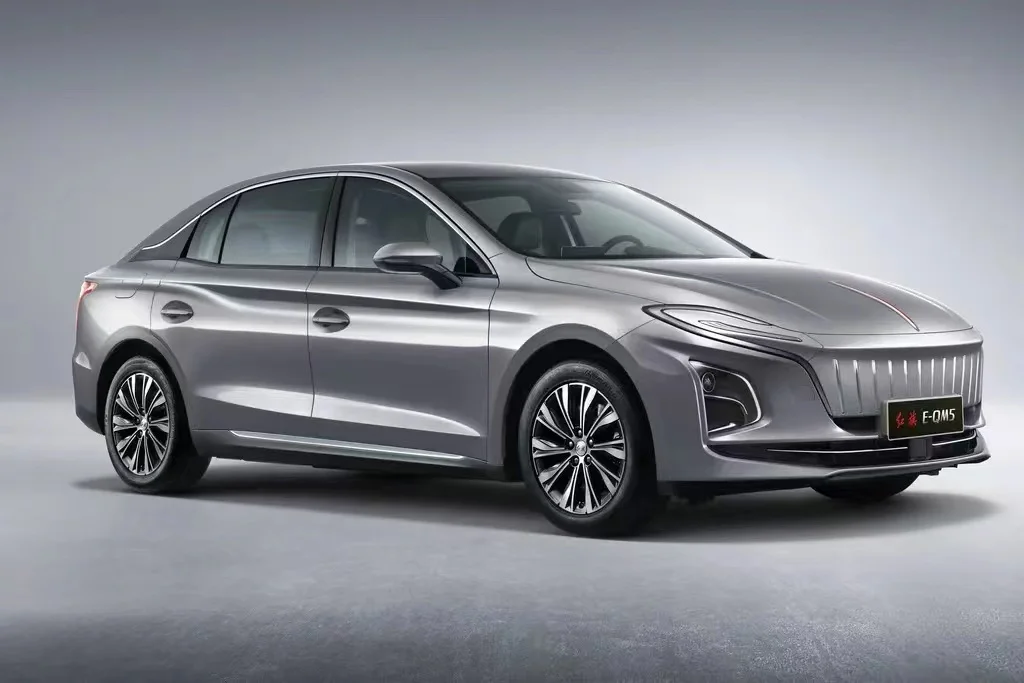 Hongqi E-qm5 Plus Electric Car Made In China Quality Ev Car 431km Electric Sedan Car High Speed ...