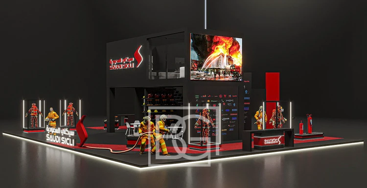 Aluminum Trade Show Booth Backlit Exhibition Display Exhibition Modules ...