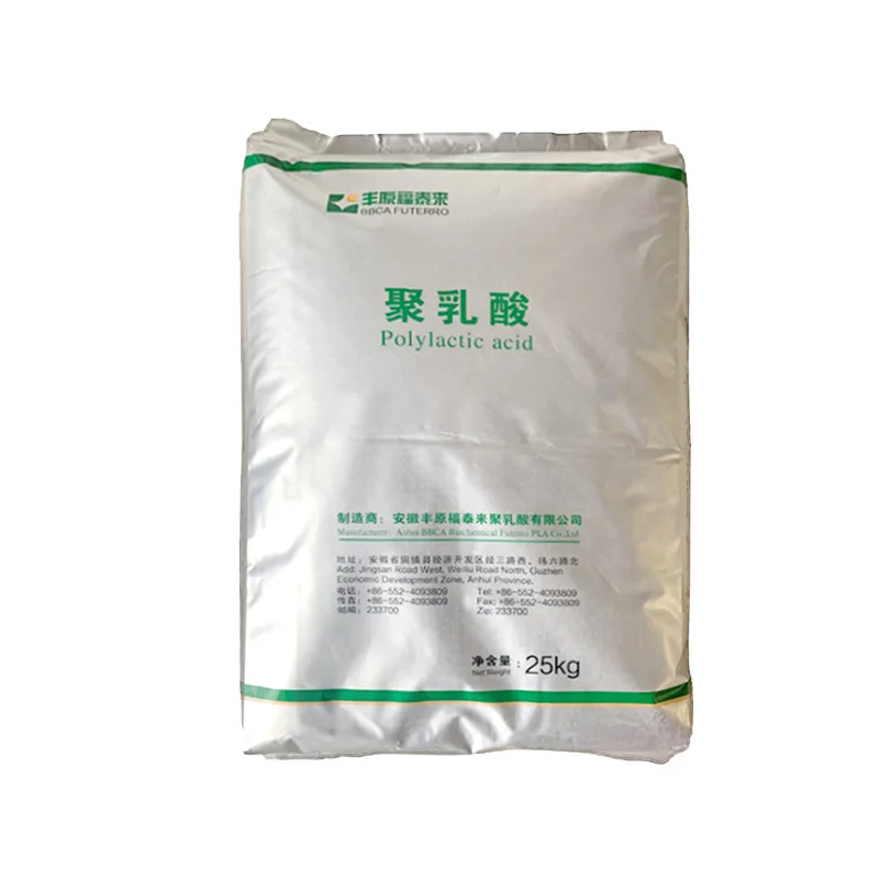Polylactic Acid Pla Resin Plastic Raw Material 100% Compostable Pla ...