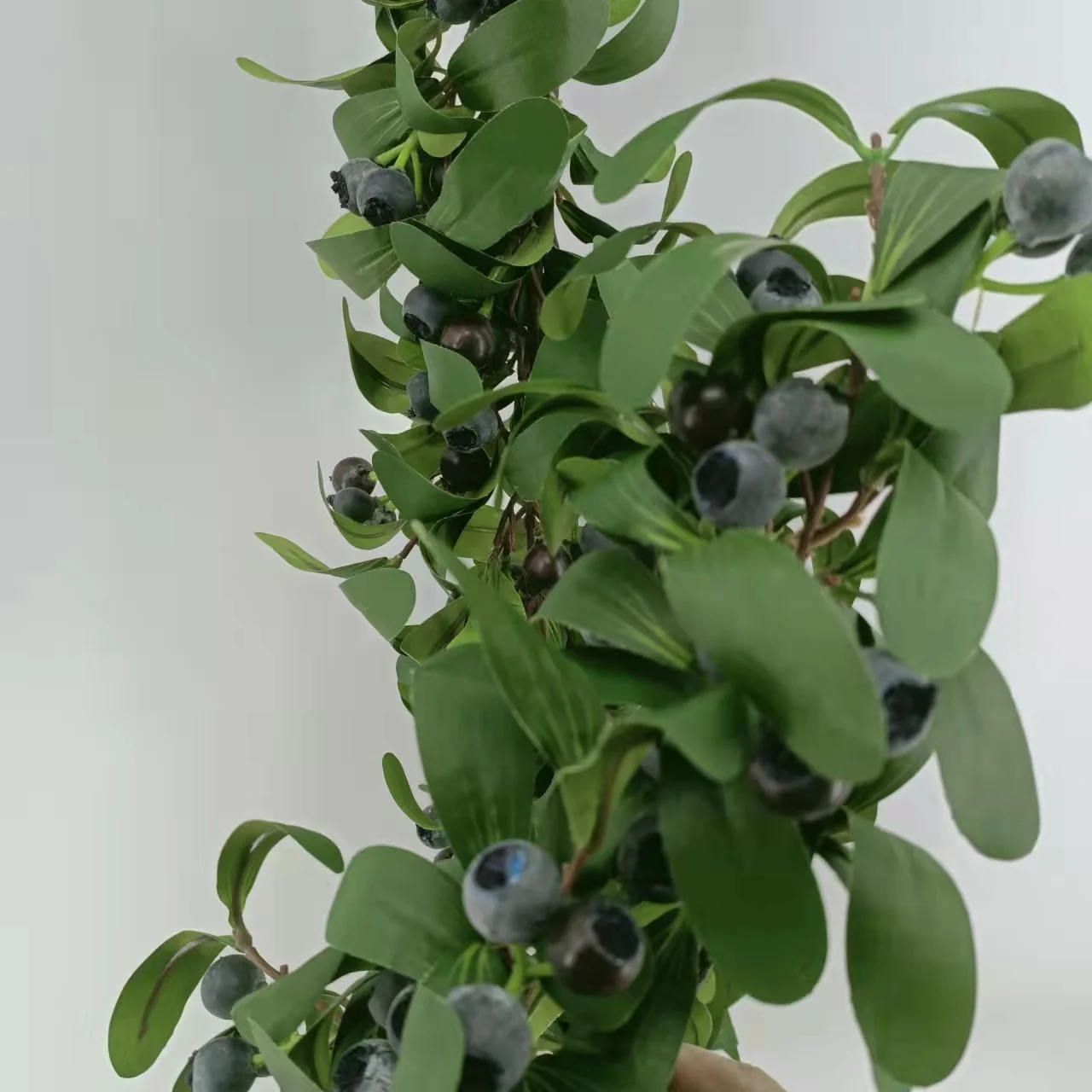 Olive Leaf Fruit Berry Blueberry Garland - Artificial Plant
