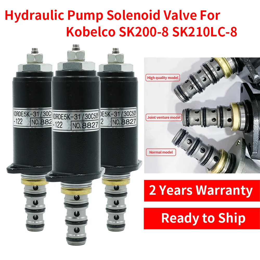 Original Solenoid Valves for Kobelco Excavators - Durable & Reliable
