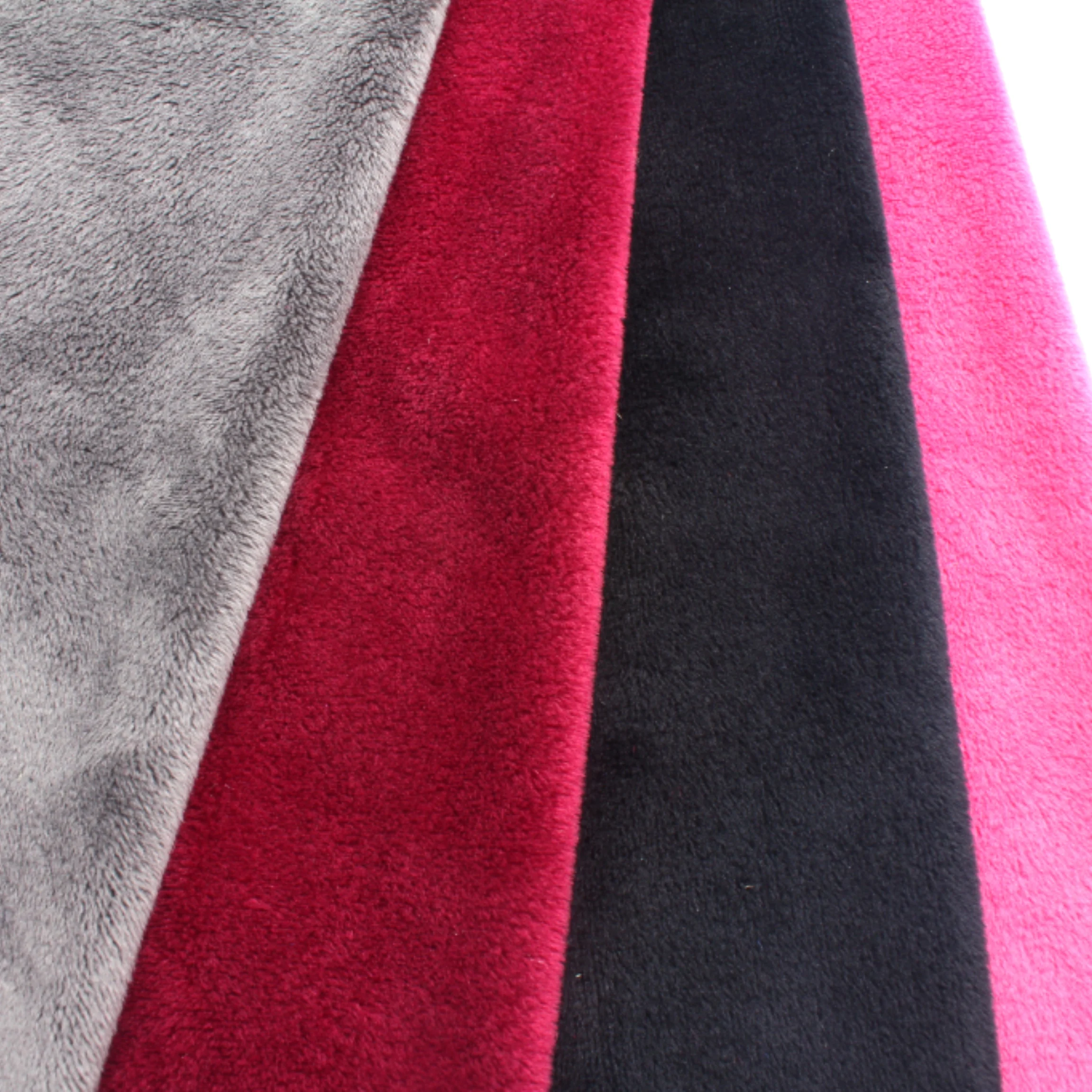 Polyester Short Hair Velboa Super Soft Crystal Velvet Brushed Knit ...