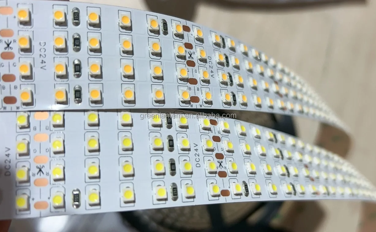 DC24V SMD3528 Flexible Quad Row LED Strip Light - 480leds/m