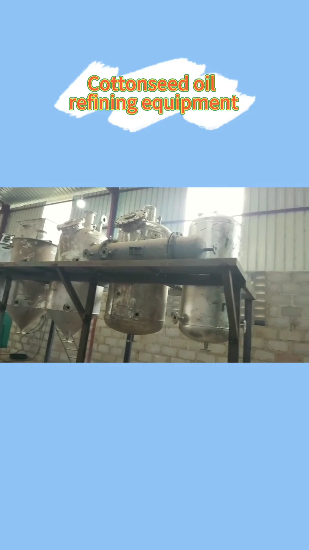 Patented Products Cooking Oil Refining Machine With Different Types ...