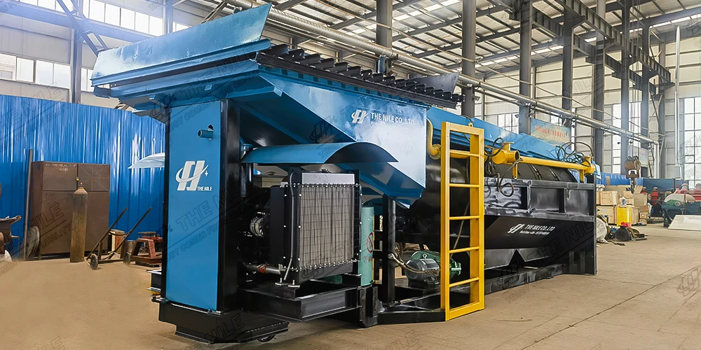 High Production Capacity Gold Washing Equipment - 50T/H