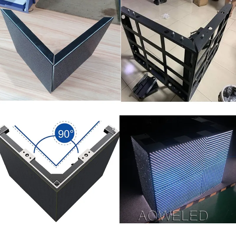 AOWE Outdoor 90-Degree 3D LED Display Billboard for Advertising ...