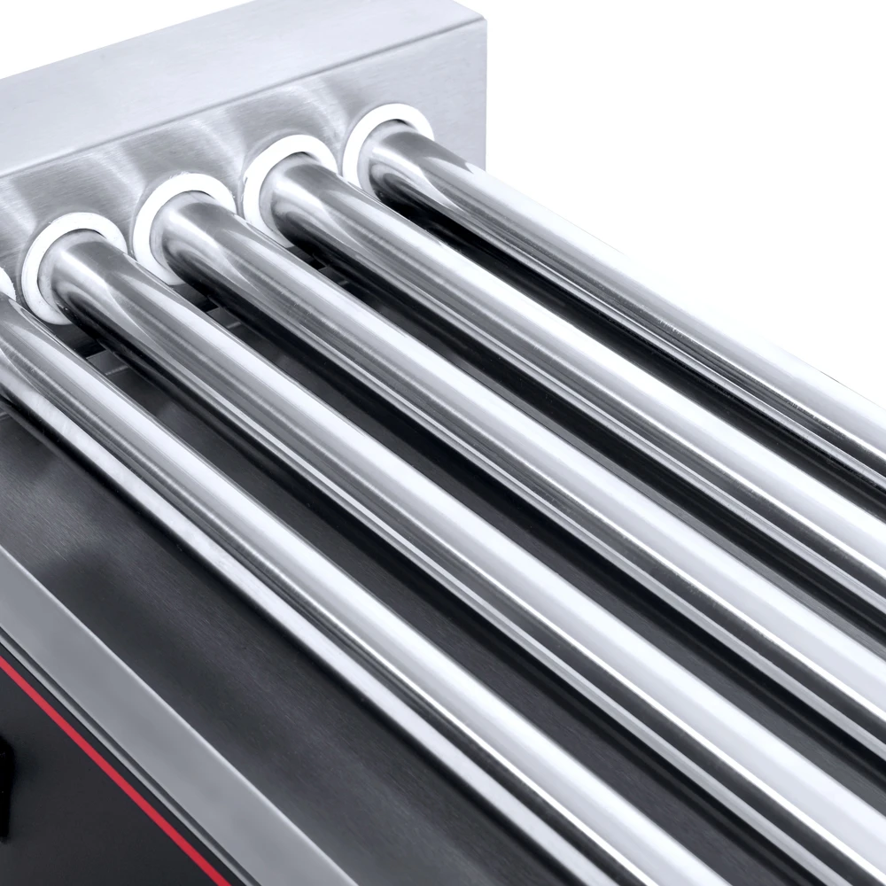 Commercial Hot Dog Grill 5 Rollers Electric Automatic Hot Dog Making ...