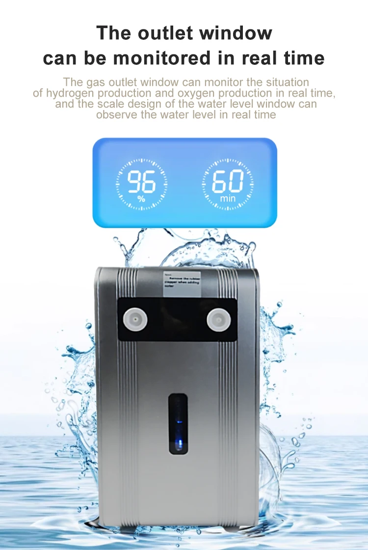 220V Home Use Hydrogen Gas Generator Electrolyzer Hydrogen Generator ...