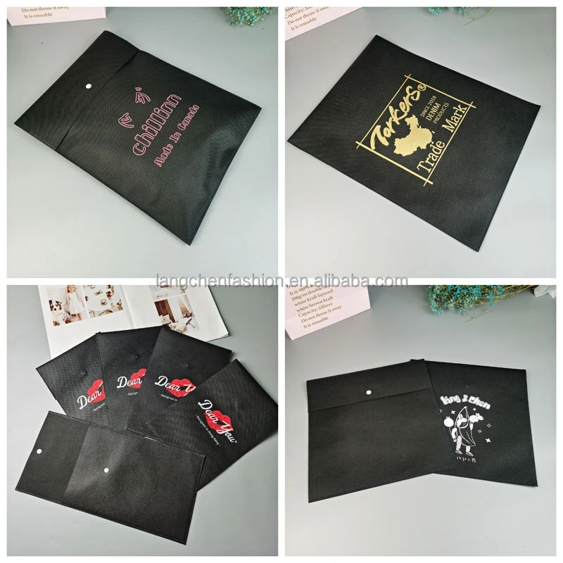 Reusable Non Woven Packaging Bags With Custom Logo Non Woven Shopping ...