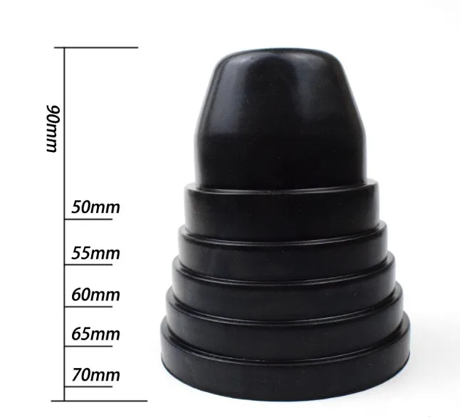 Auto Car Hid Led Headlight Plastic Housing Anti-dust Cover Seal Rubber ...