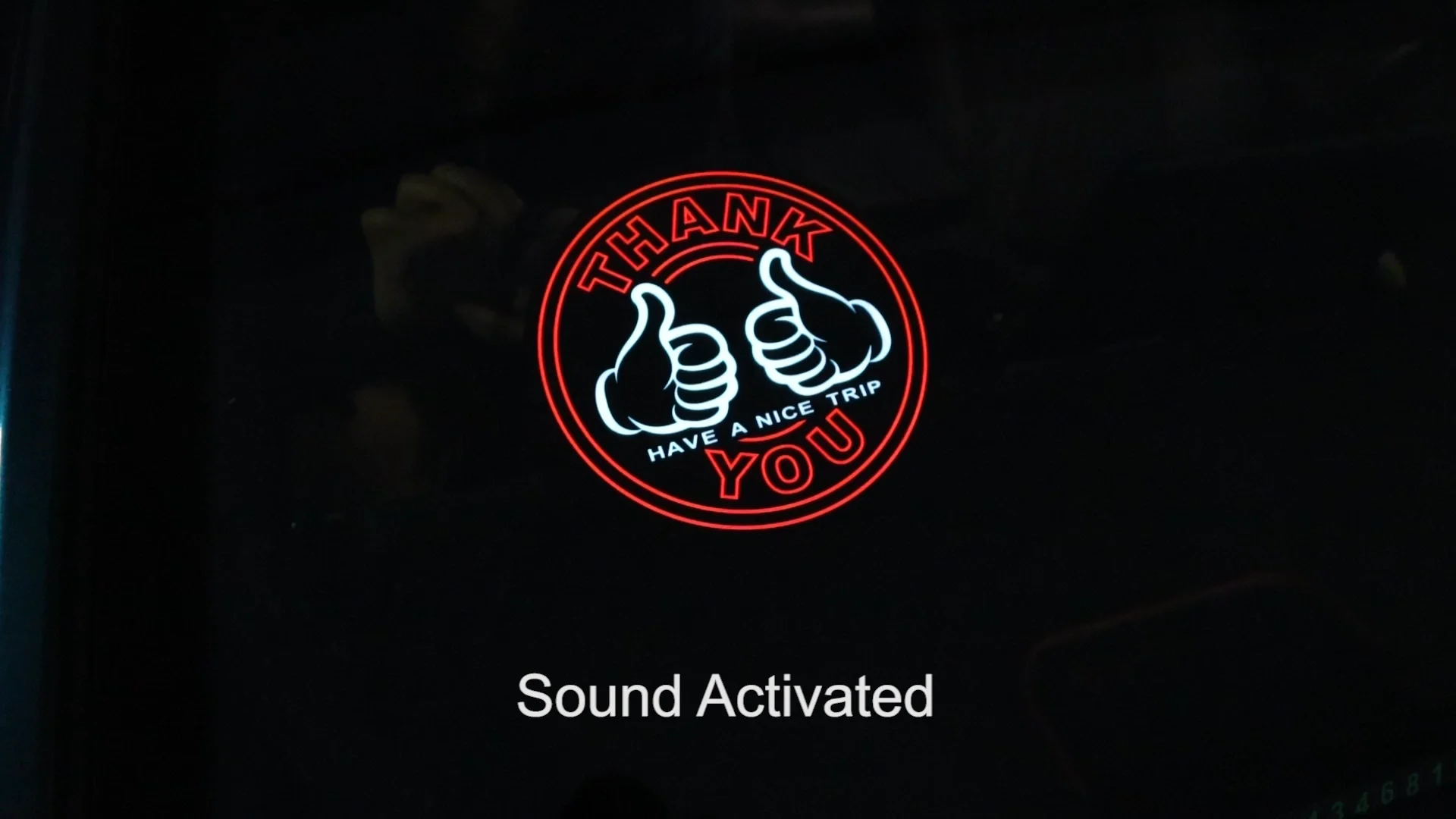 Jdm Custom Electric Sticker Car El Glow Sticker Led Window Sticker ...