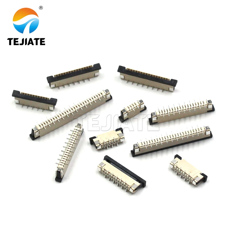 4P-60P Vertical Patch FPC/FFC Connector 1.0mm Pitch Flat Flex Cable ...