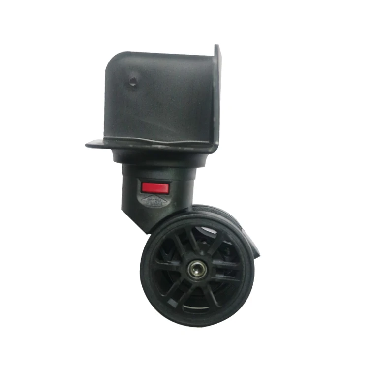 Portable Attachable Black Plastic Removal Replacement Luggage Wheels ...