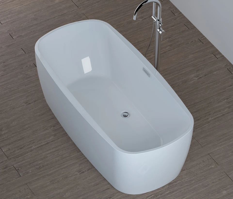 Vanna Porcelain SPA Tub - Modern Independent Bath Solutions