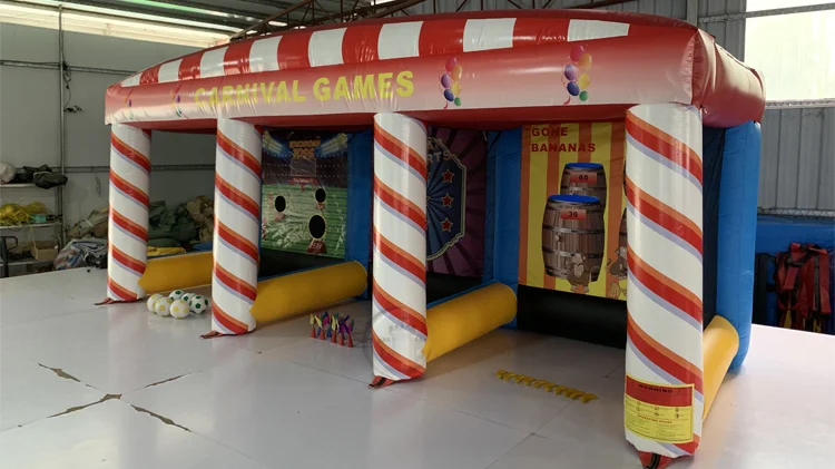 3 In 1 Inflatable Carnival Games Outdoor Team Building Inflatable Games ...