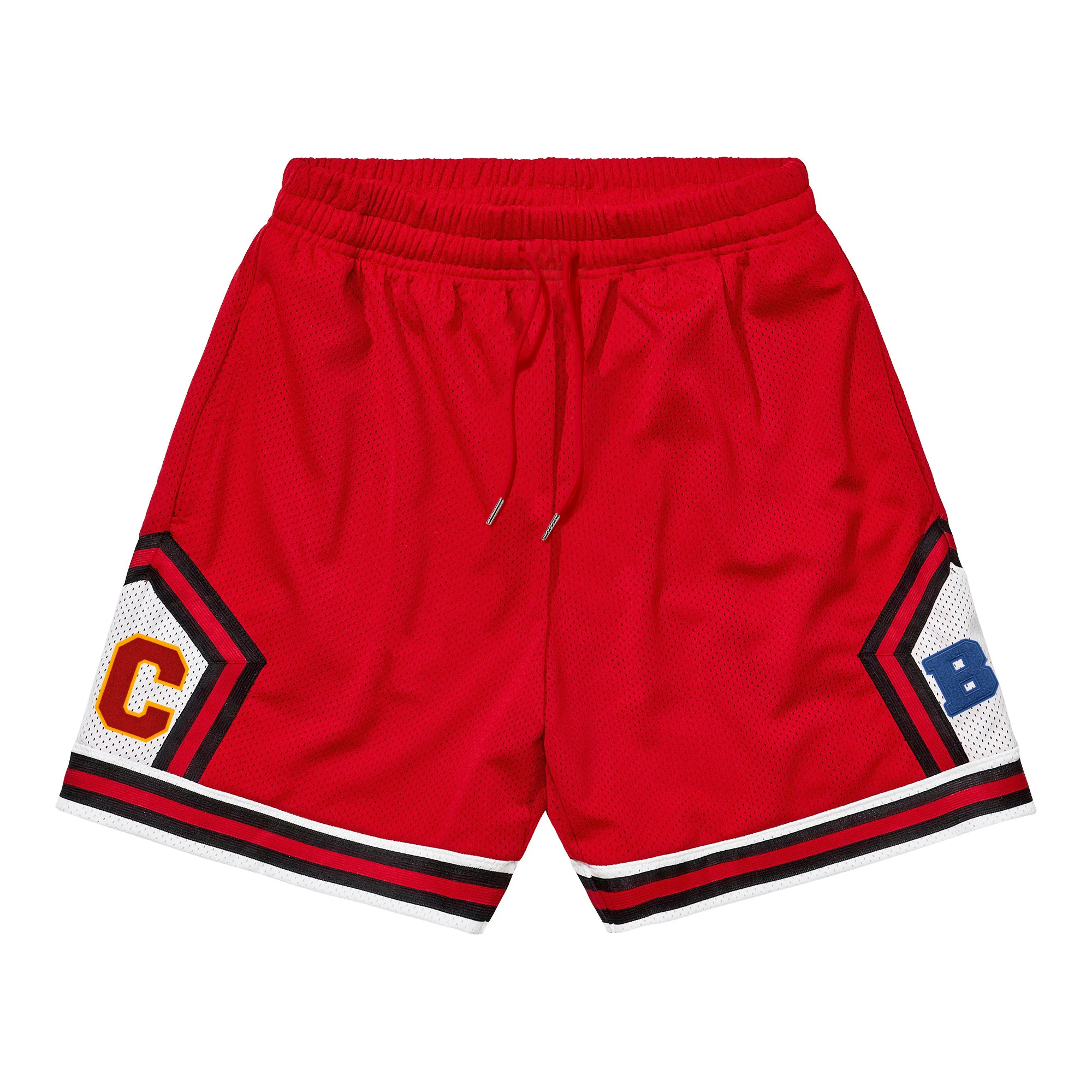 High Quality Embroidery Chenille Men's Casual Pocket Shorts Basketball ...