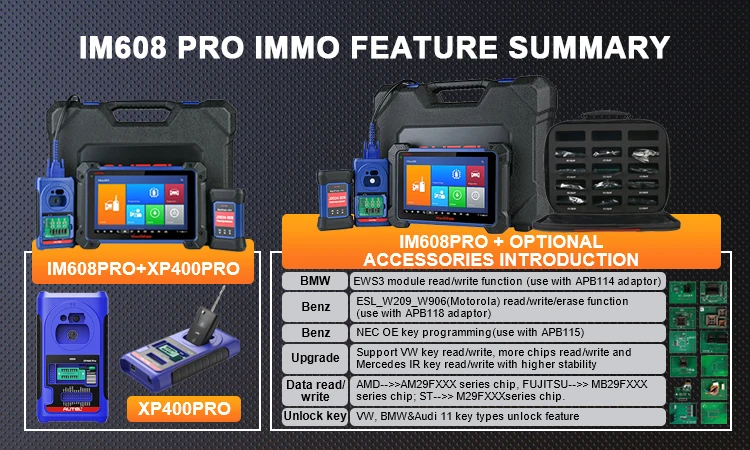 Autel IM608PRO - Ultimate Key Programmer & ECU Coding Tool