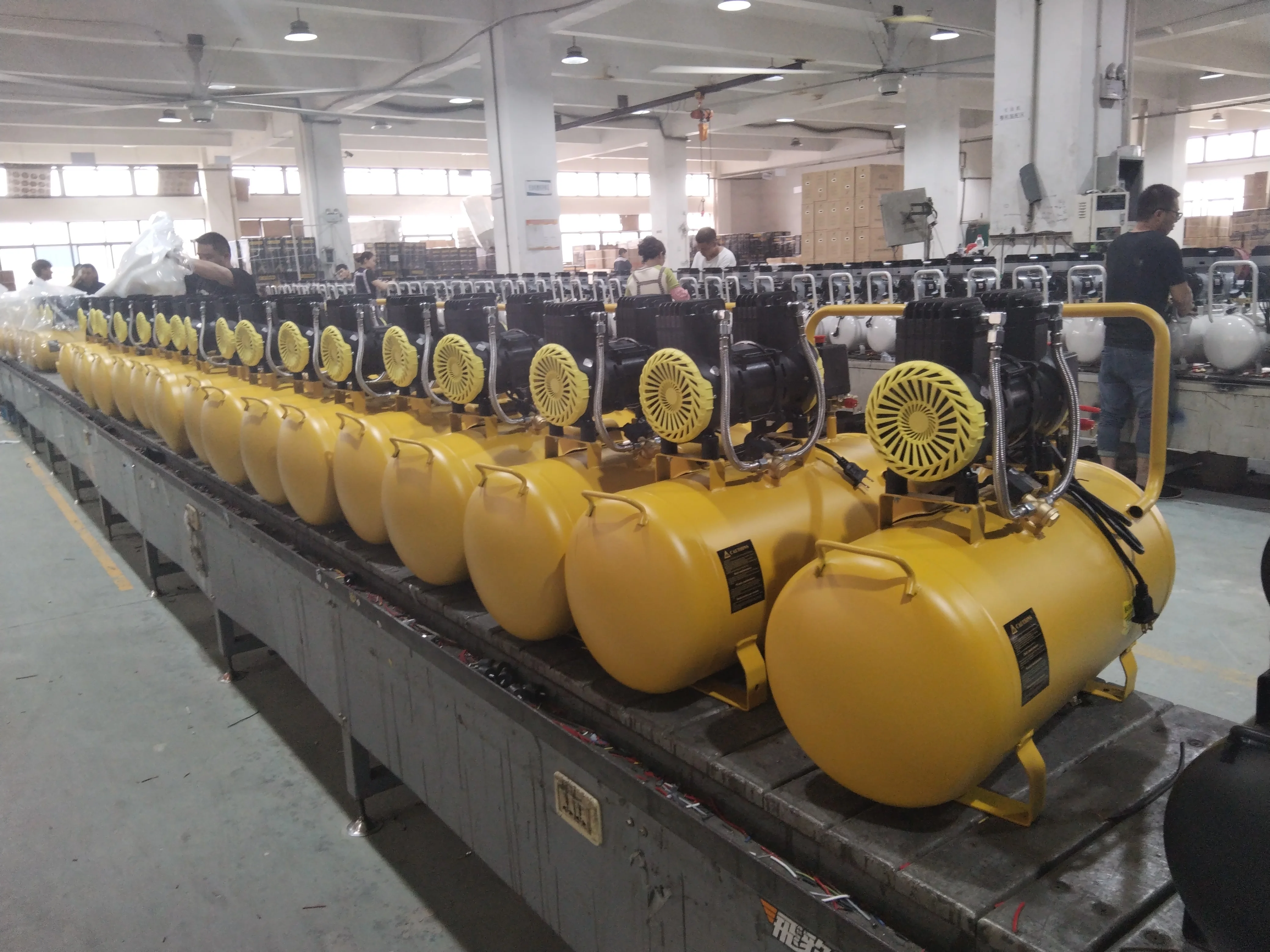 1400RPM Oil Free Portable Industrial Compressors Machine 0.75HP 550W ...