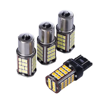 6 Volt 6v Warm White Led Ba15s 21w Positive Negative Earth 316 317 ...