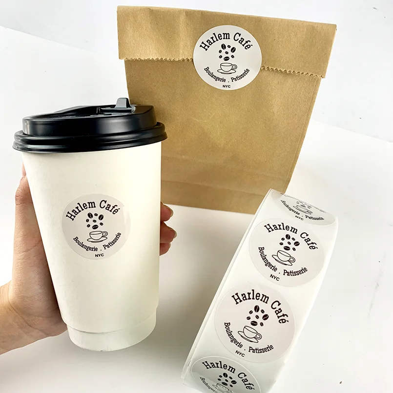 Custom Logo Printing Packaging Labels Eco Friendly Waterproof Custom ...