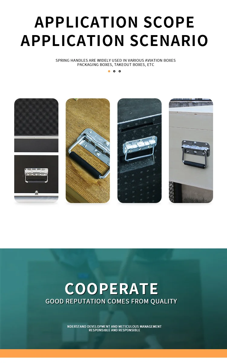 Toolbox Air Box Handle Box Handle Industry 304 Stainless Steel Spring ...