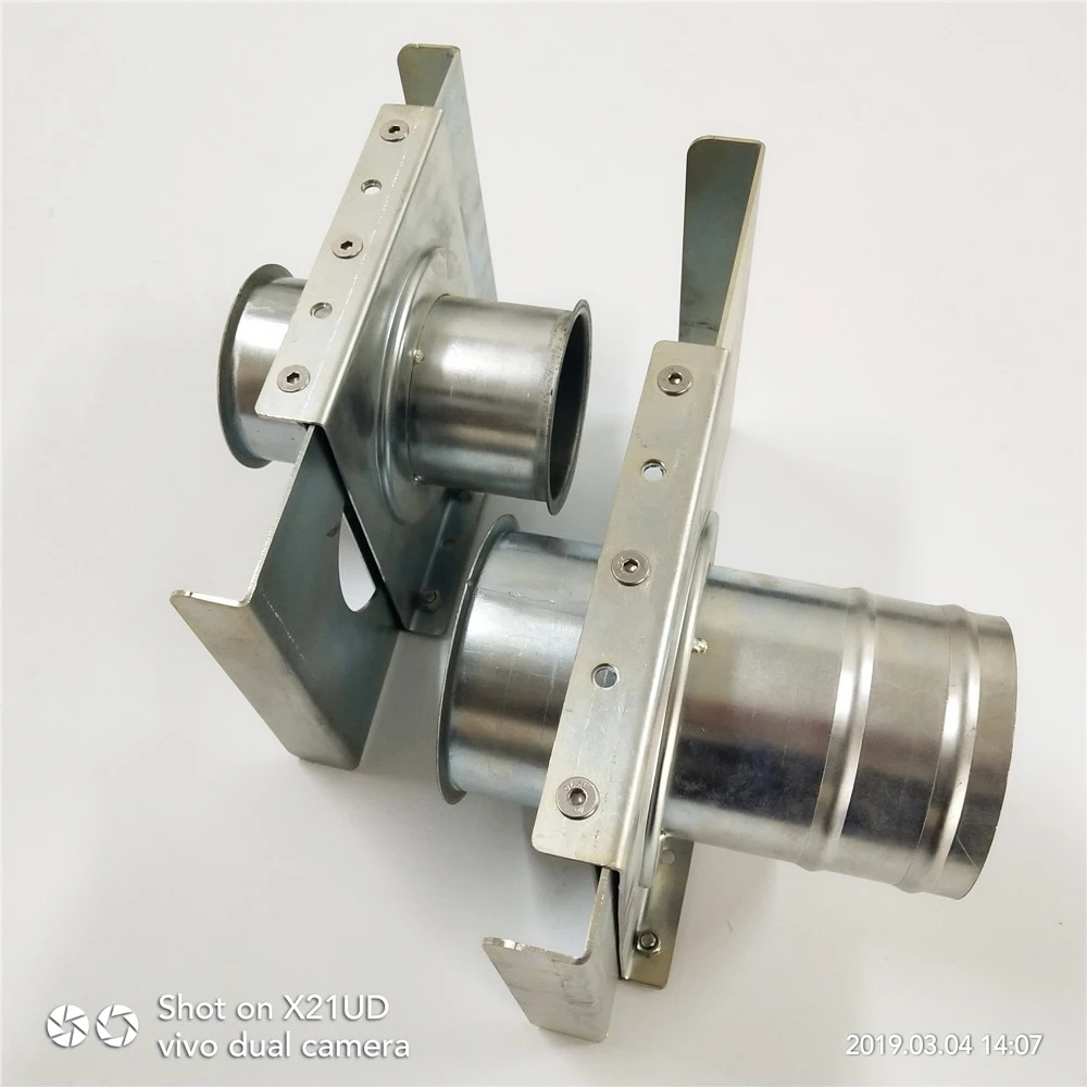 Dust Collector Hose Connection Sliding Damper Manual Operated Sliding ...