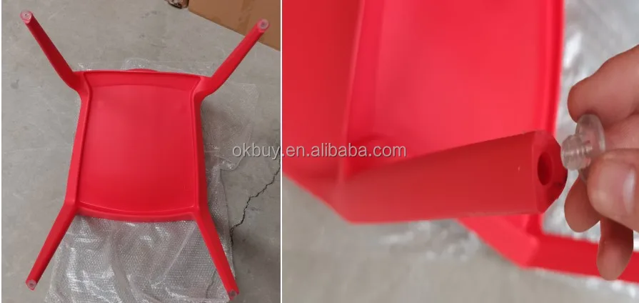 Customizable Modern Stackable Monoblock Plastic Chairs