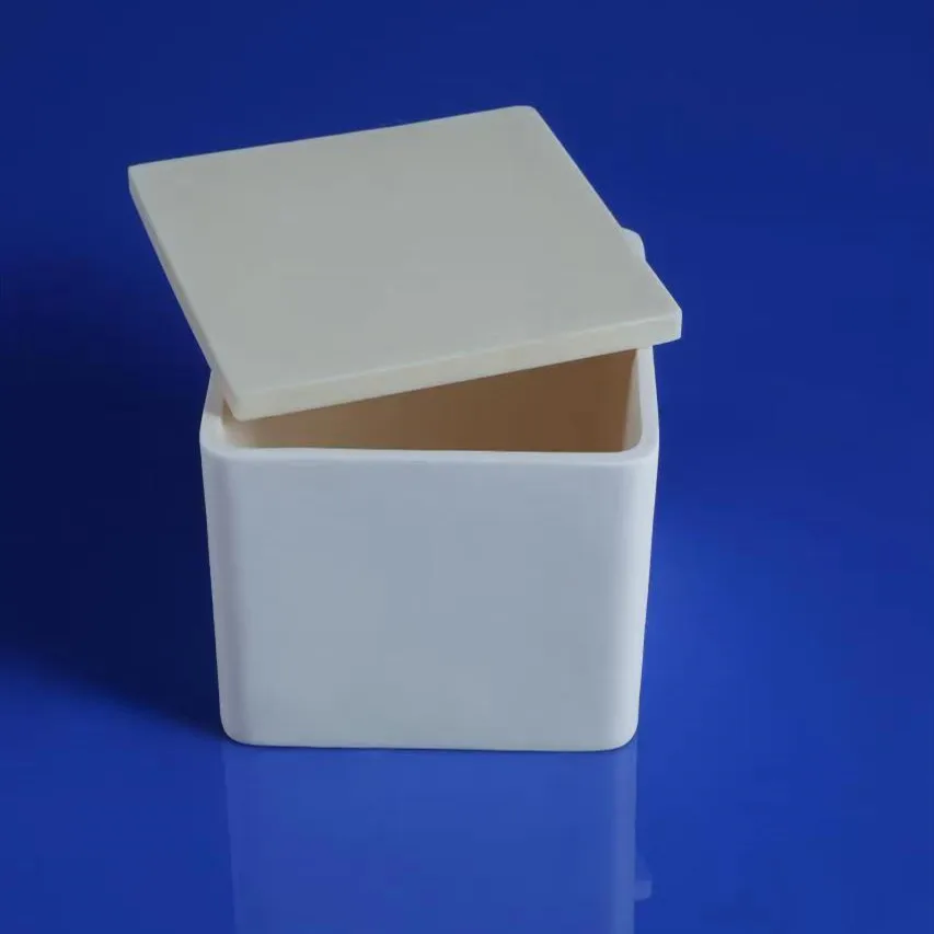 Refractory Metallurgical 99% Alumina Ceramic Crucible For Melting And ...
