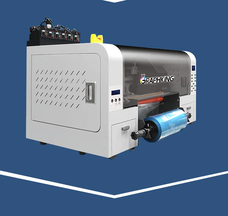 2023 New A3 UV Dtf Sticker Printer Direct to Ab Film with Lamination All in One UV LED Sticker ...