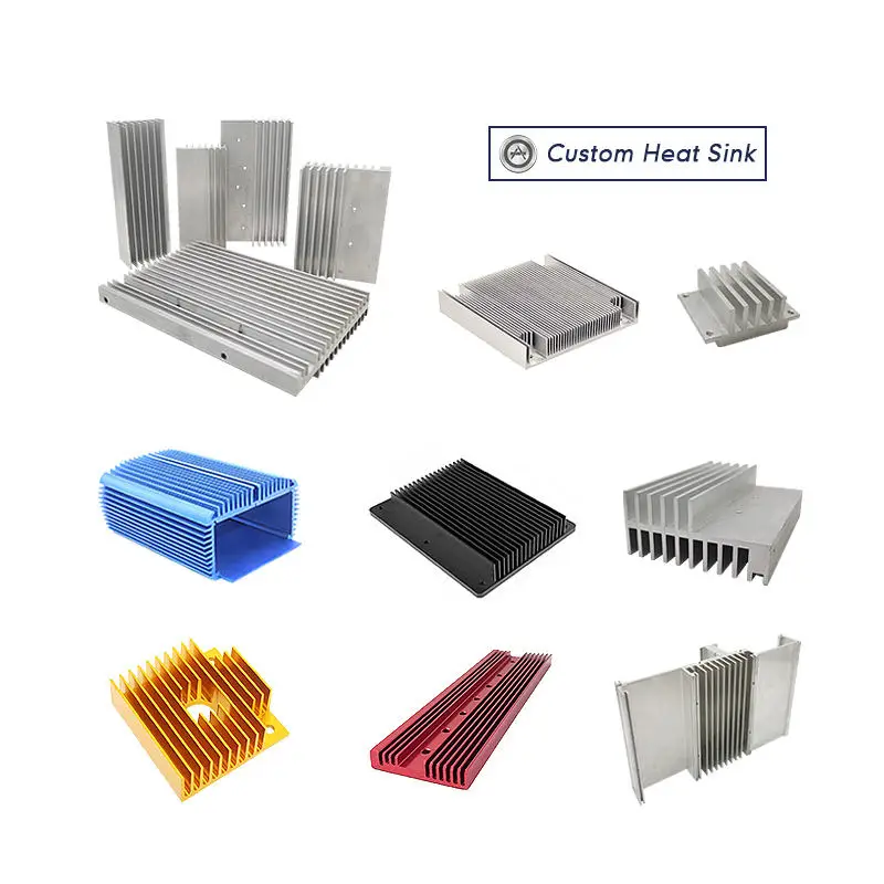 Aluminum Profile Supplier Heatsink Profile Custom 6061 6063 Heatsink ...