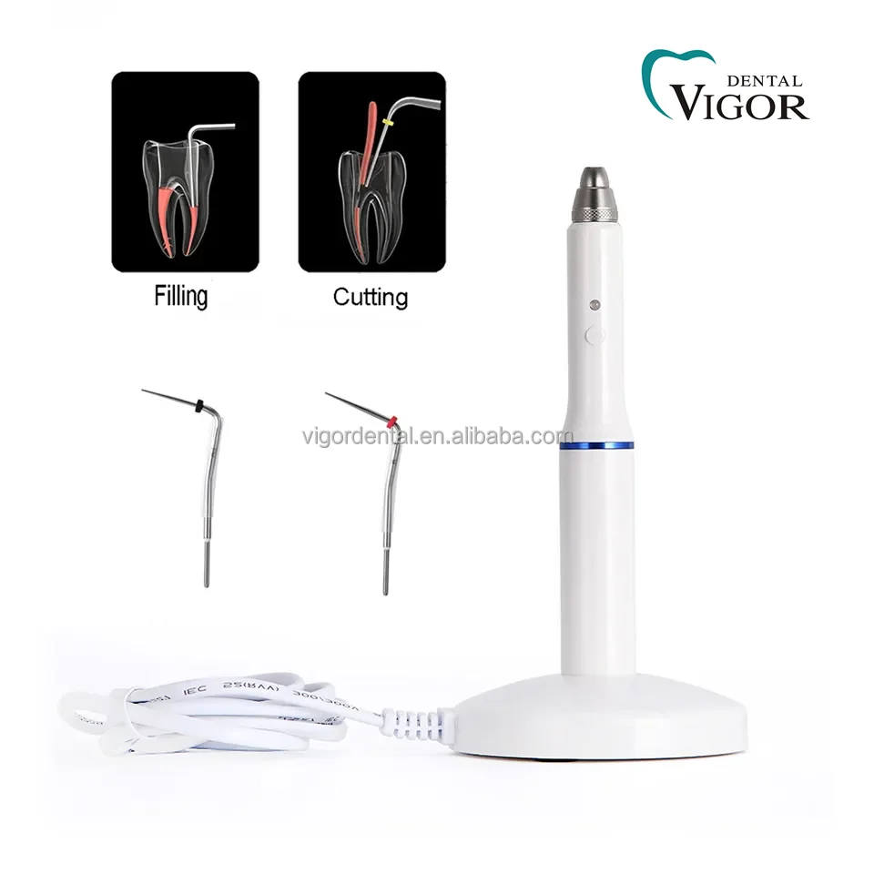 Dental Cordless Endodontic Gutta Percha Obturation Pen with 4 TipsEndo ...