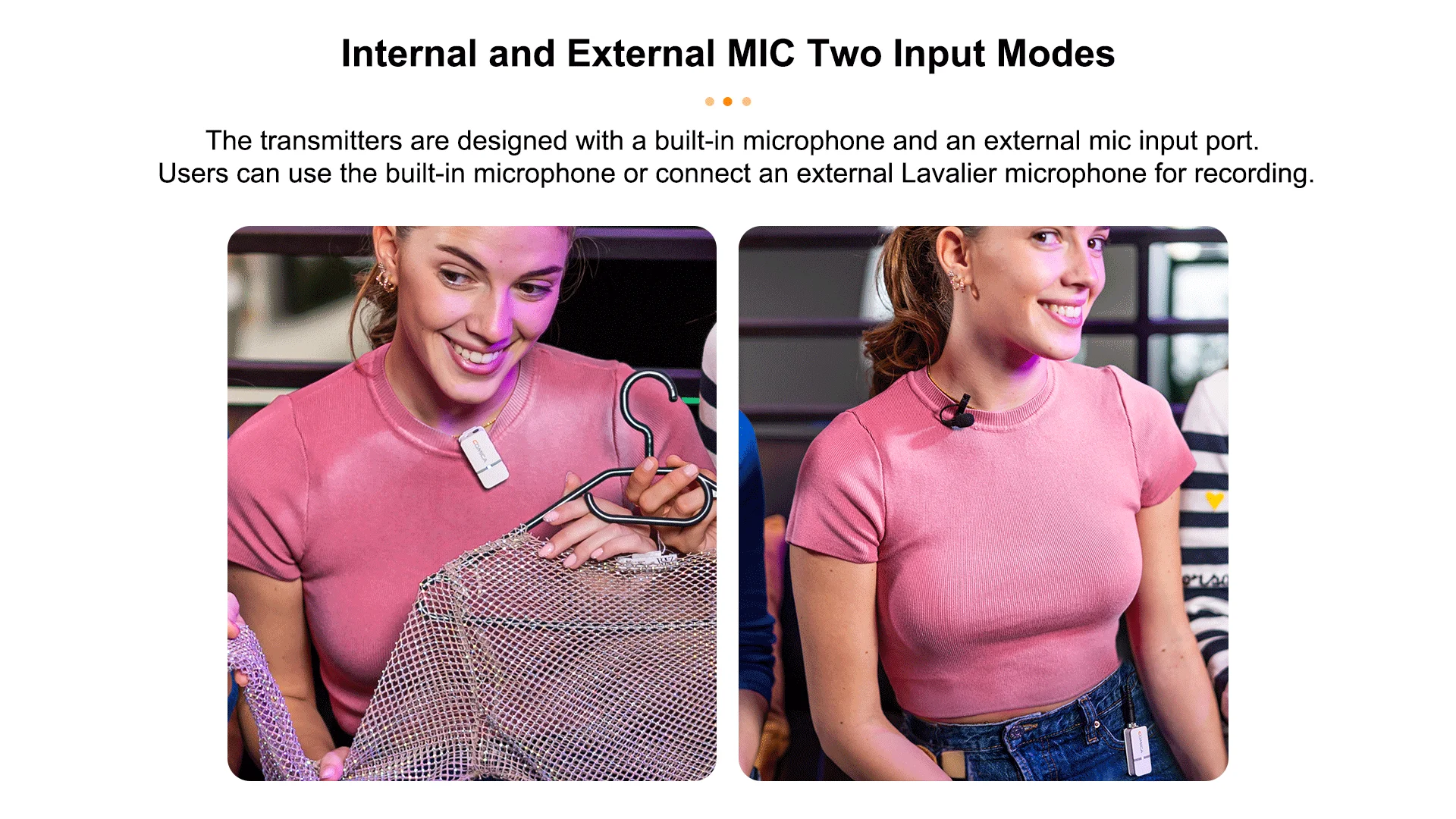 Comica Vimo Q Four-channel Mini Wireless Microphone For Video Shooting ...