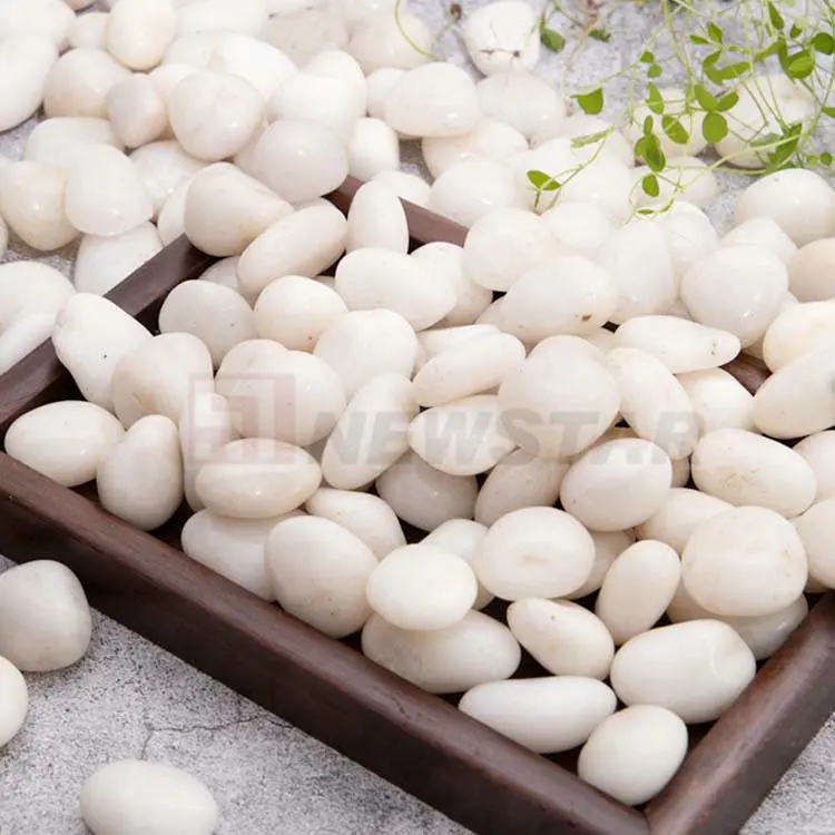 Alibaba.com: Loose Pebble Colorful White Black Yellow River Rock Stones ...