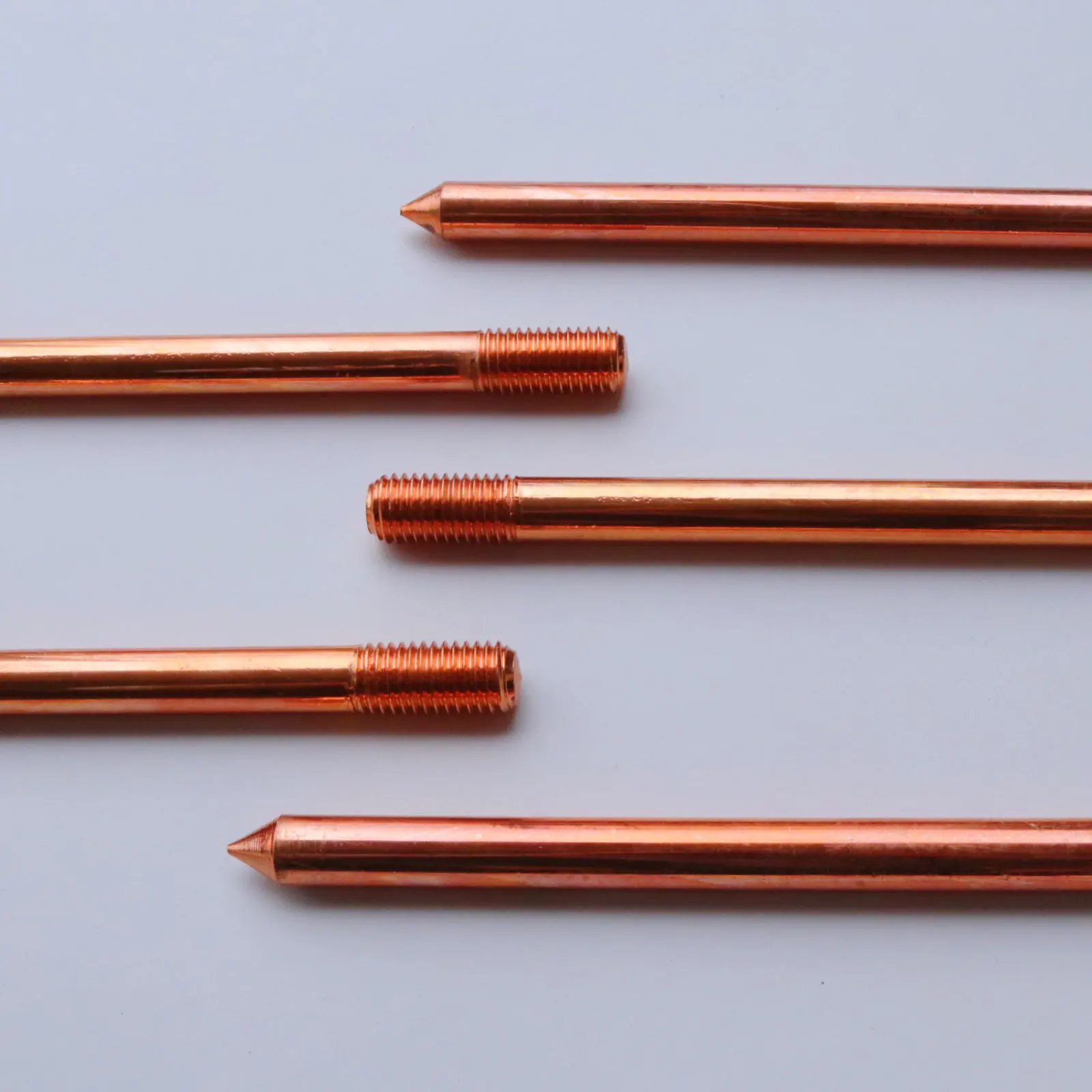 Copper Grounding Rod Earthing Rod Manufacturer - Buy Copper Bonded ...