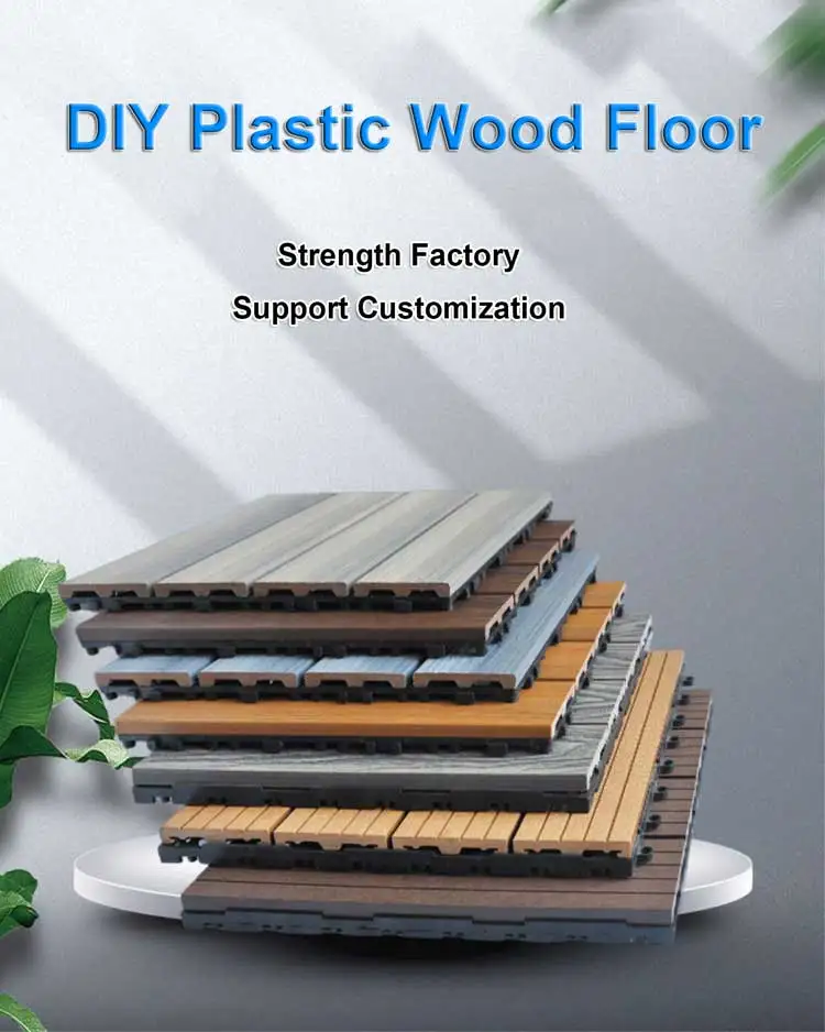 Interlocking Outdoor Deck Tiles Wpc Flooring Vinyl Plank Outdoor Wpc ...