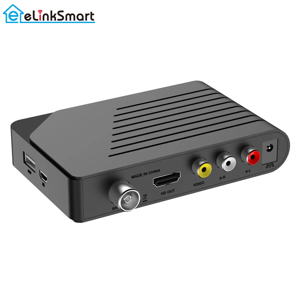 Mini TDT DVB-T2 Receiver - 1080P Digital TV Tuner