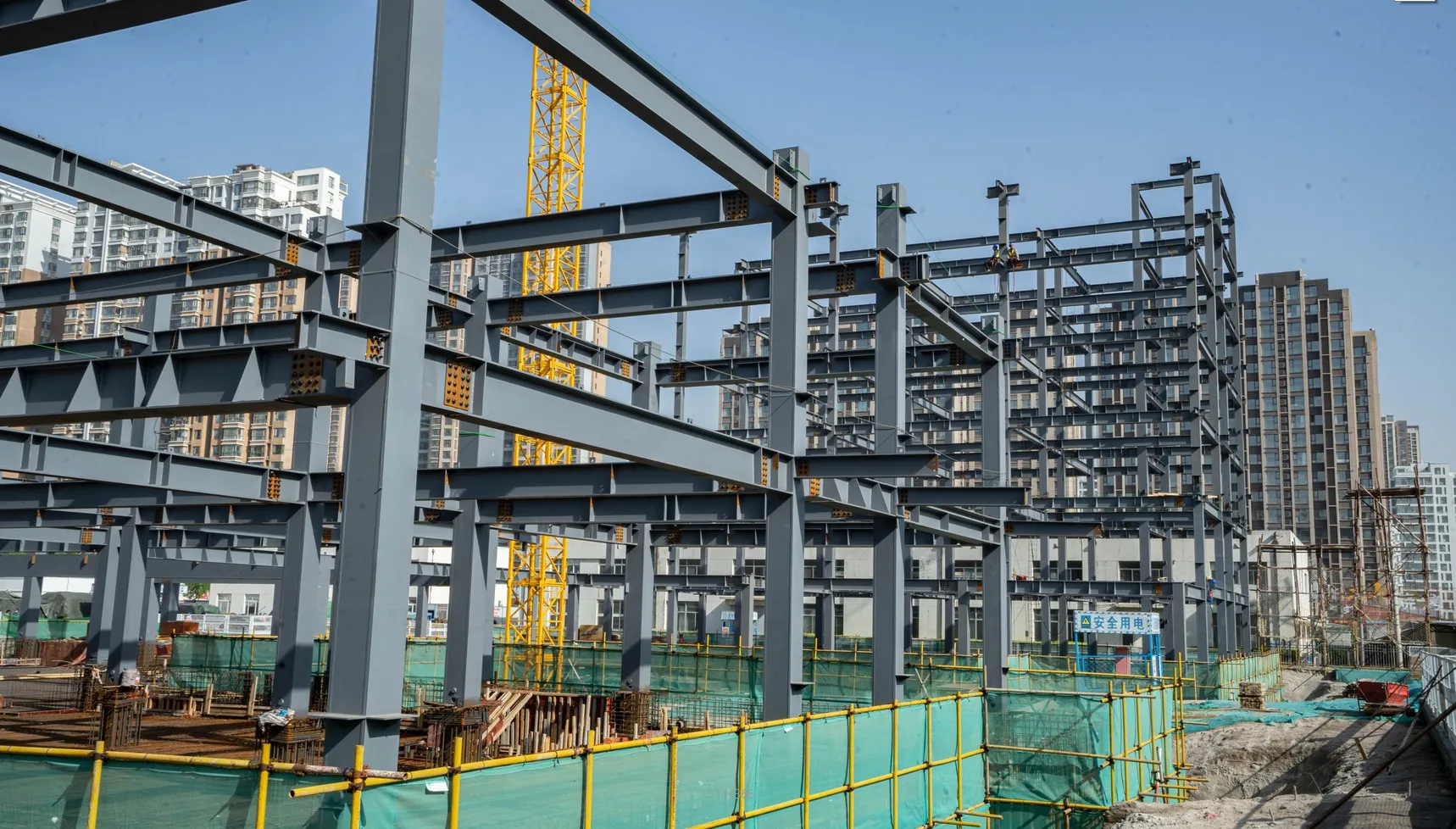 Prefabricated Portal Frame Steel Structure Poultry Shed Chicken Farm ...