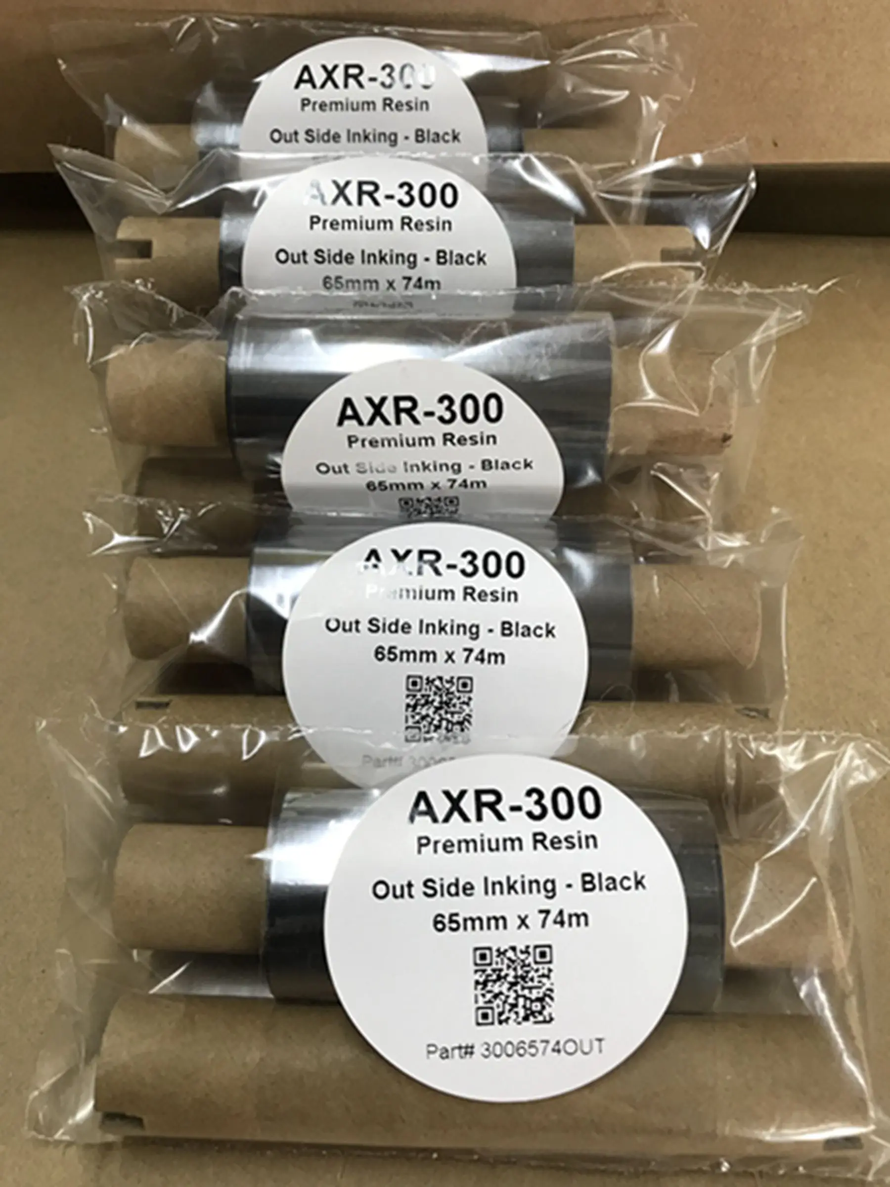 Shiny Gold Ribbon Thermal Resin Carbon for Canon Printers