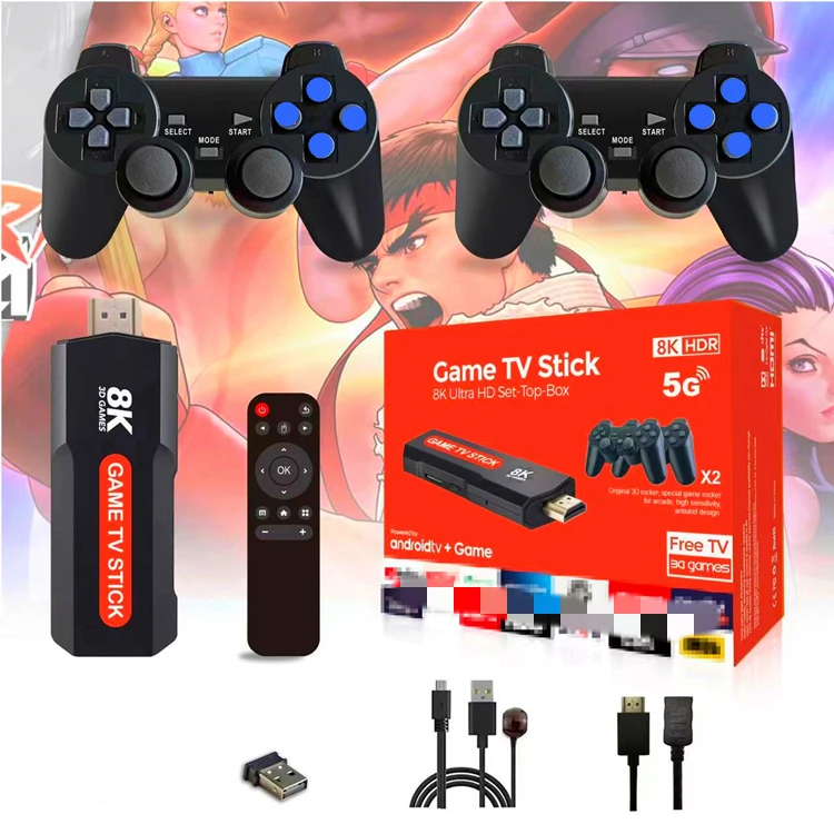 X2 Plus Retro Gaming Console - 64GB, 4K HD, 30000 Games